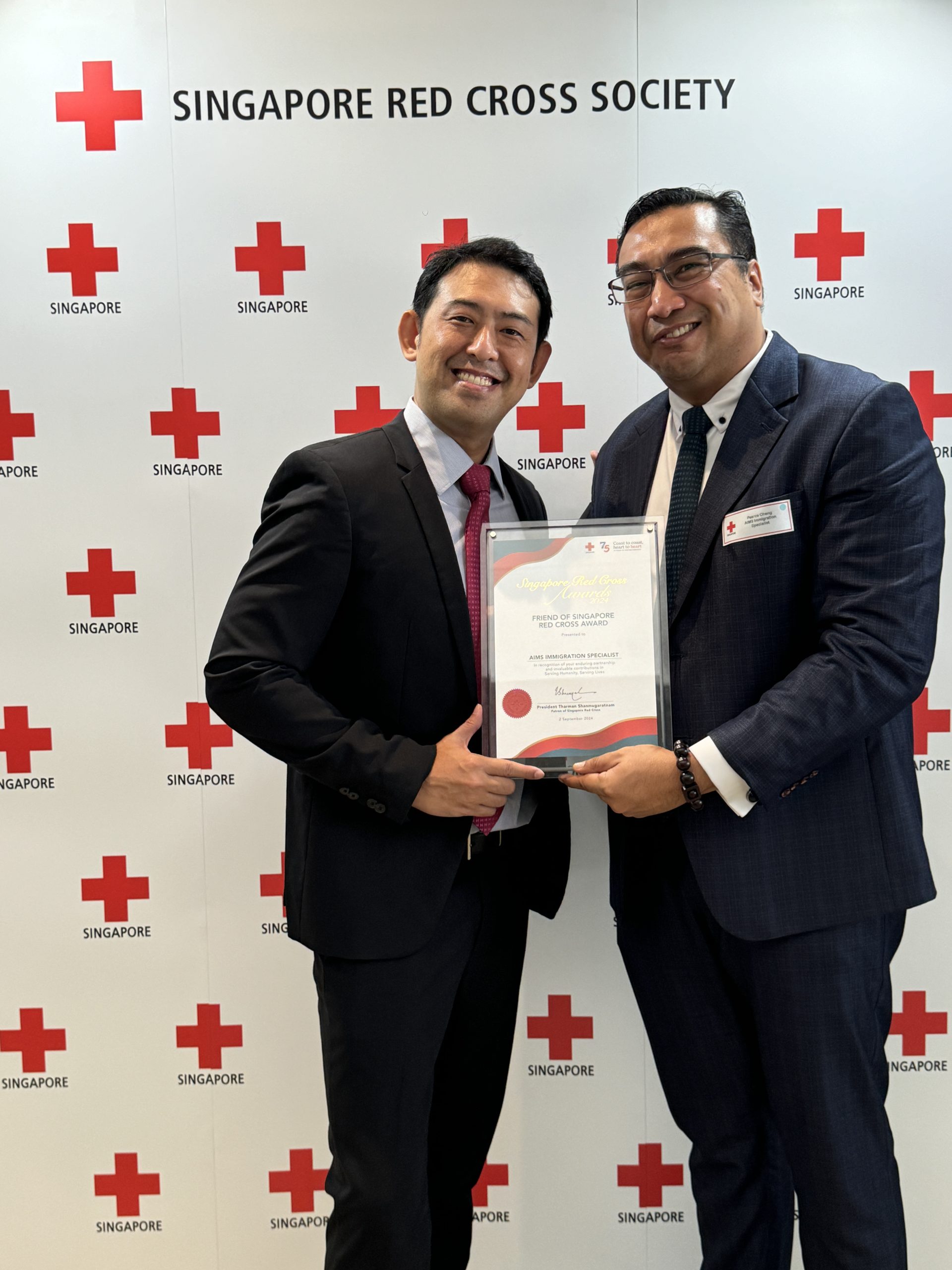 Tập đoàn AIMS được Tổng thống Singapore vinh danh "Friend of Singapore ...
